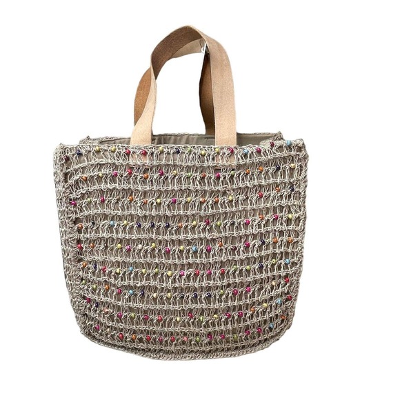Handmade | Bags | Anju Handcrafted Artisan Boho Colorful Beads Square ...